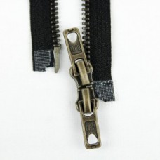 Rits metaal deelbaar tweeweg